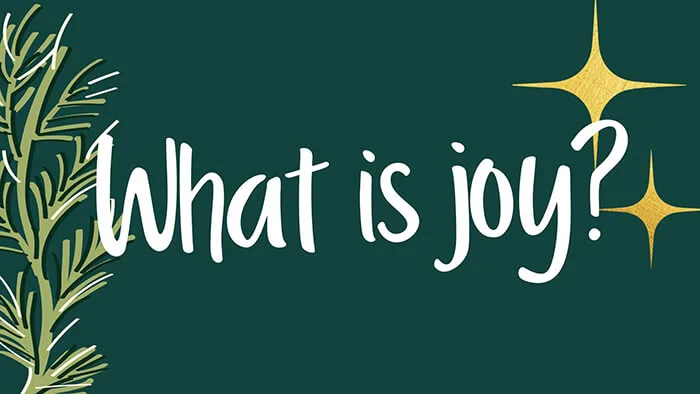 What is Joy? | Voyage Community Church